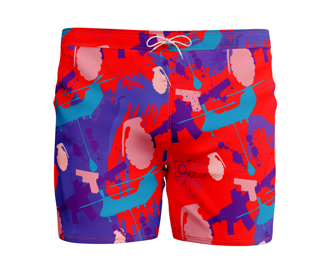 75th Ranger Regiment Arsenal Swim Trunks by Aloha Ranger
